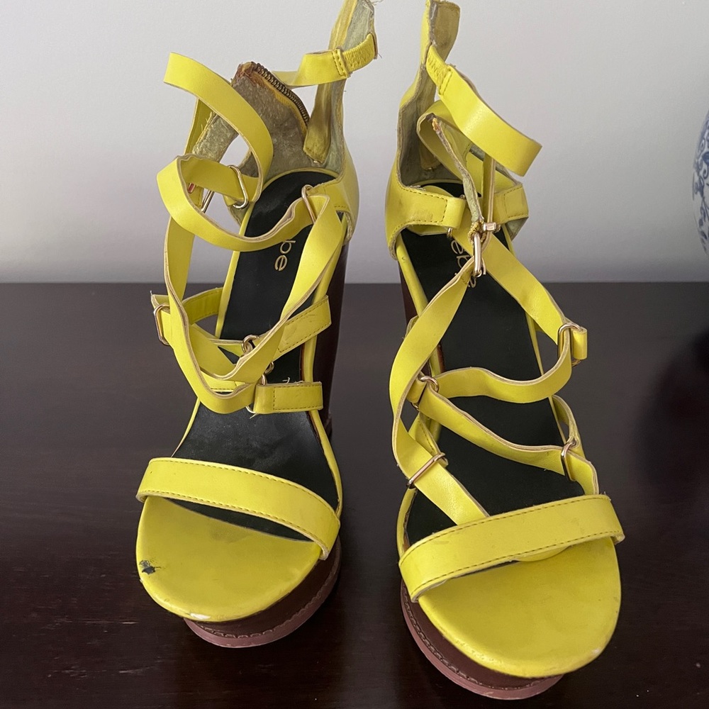 Bebe High Wedges - Gem